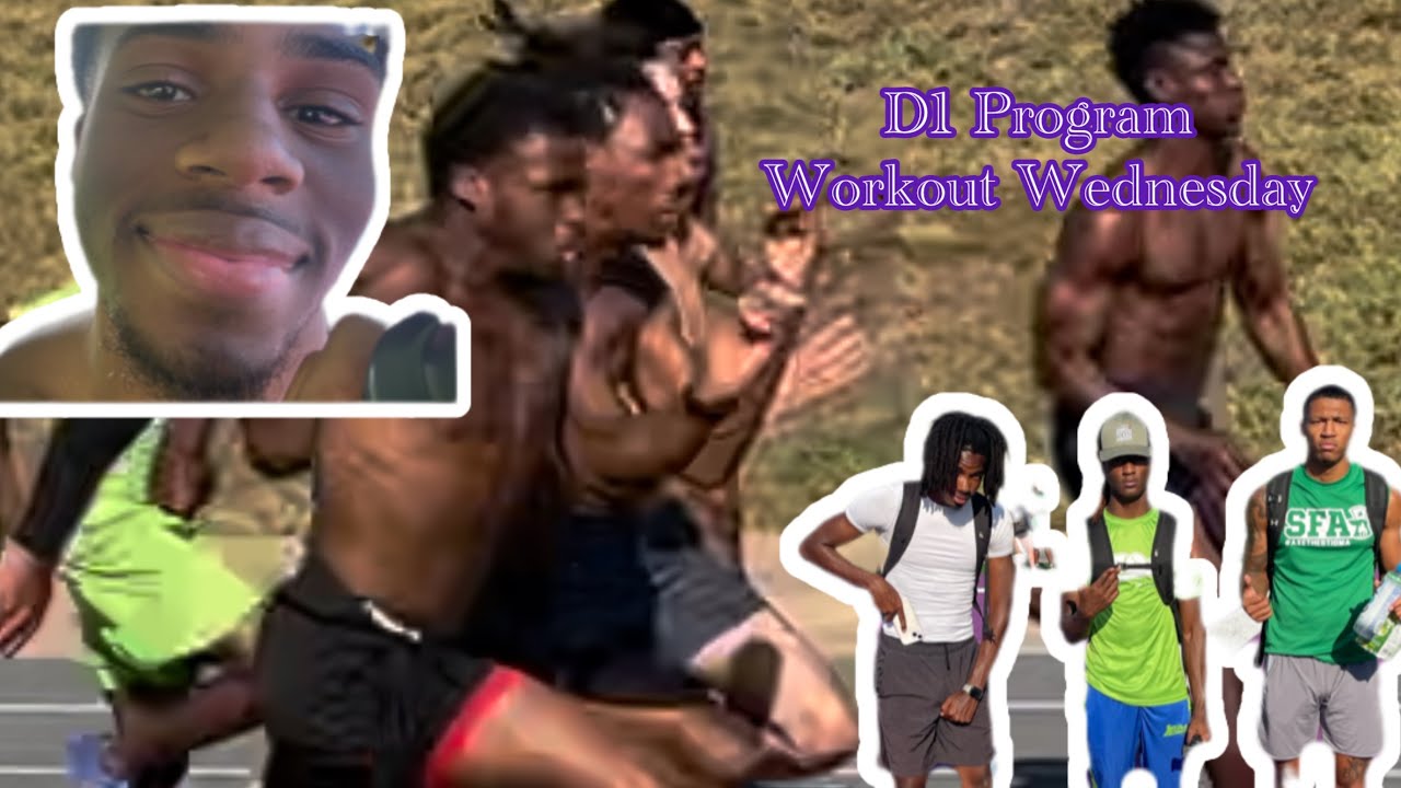 D1 Program | Workout Wednesday Vlog - YouTube
