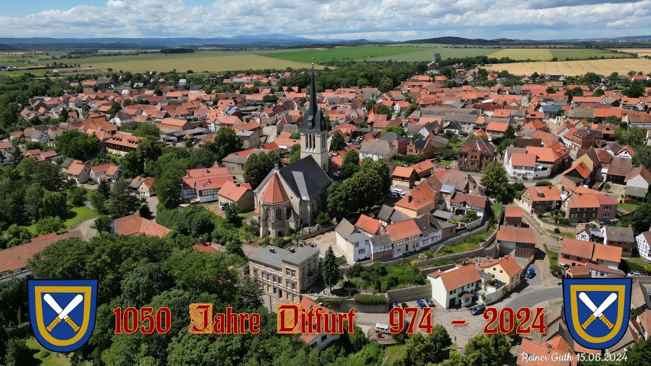 1050 Jahre Ditfurt - Geelbeine haben groß gefeiert 15 06 2024 - YouTube