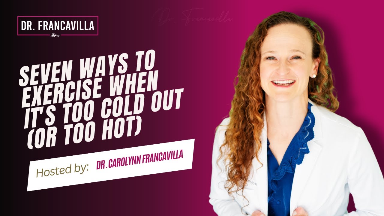 Seven Ways to Exercise When It's Too Cold Out (or too hot) - YouTube