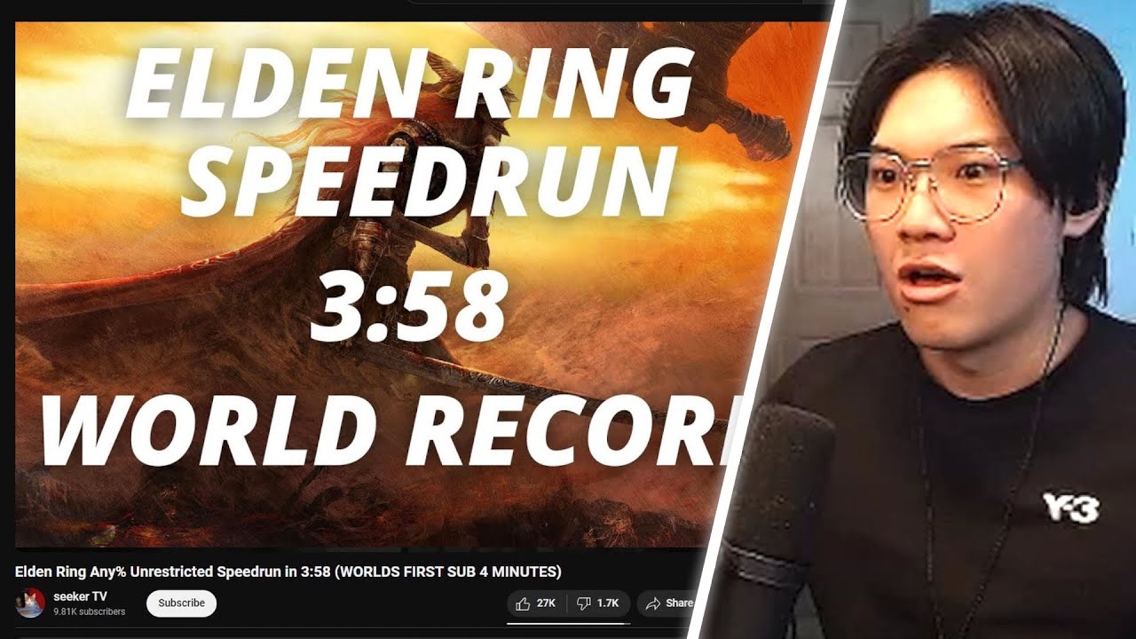 BTMC REACTS TO ELDEN RING SPEEDRUNNING - YouTube