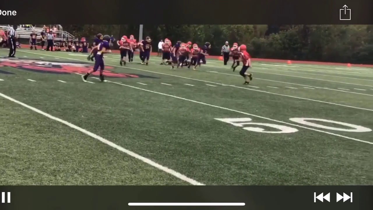 Central Rebels 7th Grade Football Highlights! - YouTube