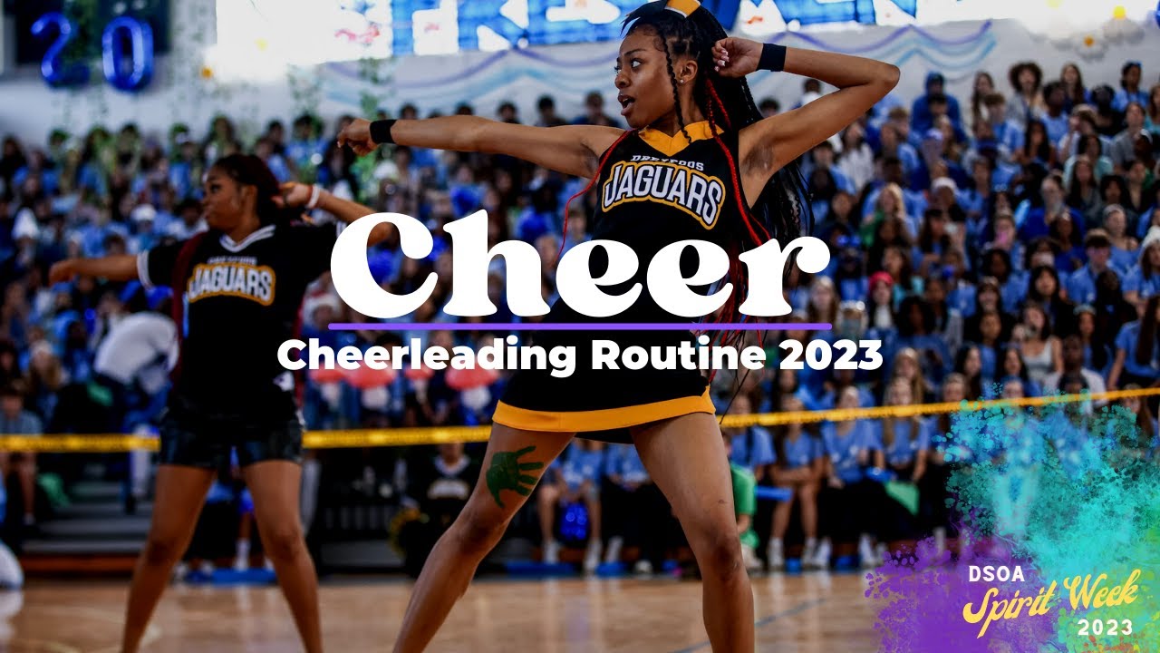 Cheer Routine | Dreyfoos Spirit Week 2023 - YouTube