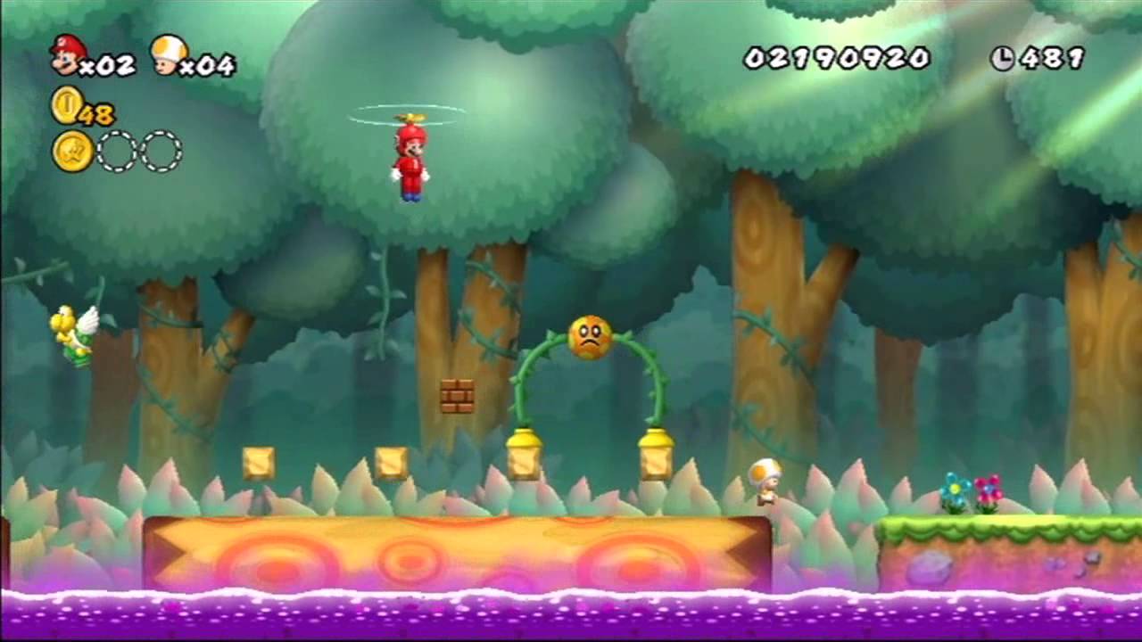 New Super Mario Bros. Wii - Monde 5 : Niveau 5-3 - YouTube
