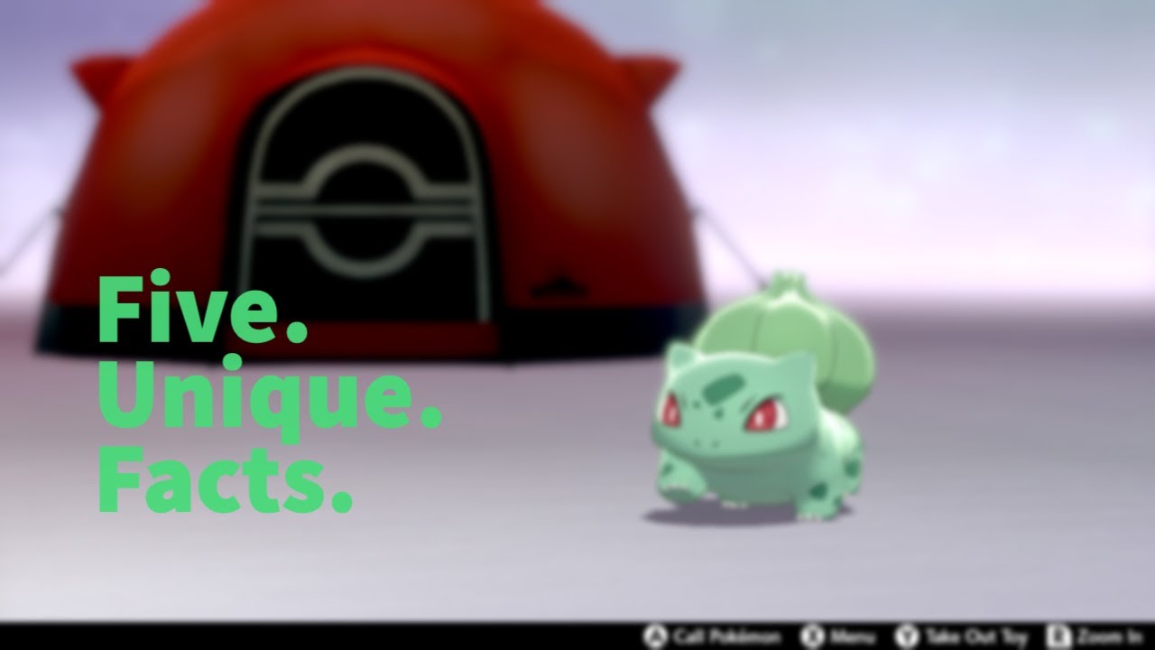 5 Unique and Interesting Competitive facts about Bulbasaur [National ...