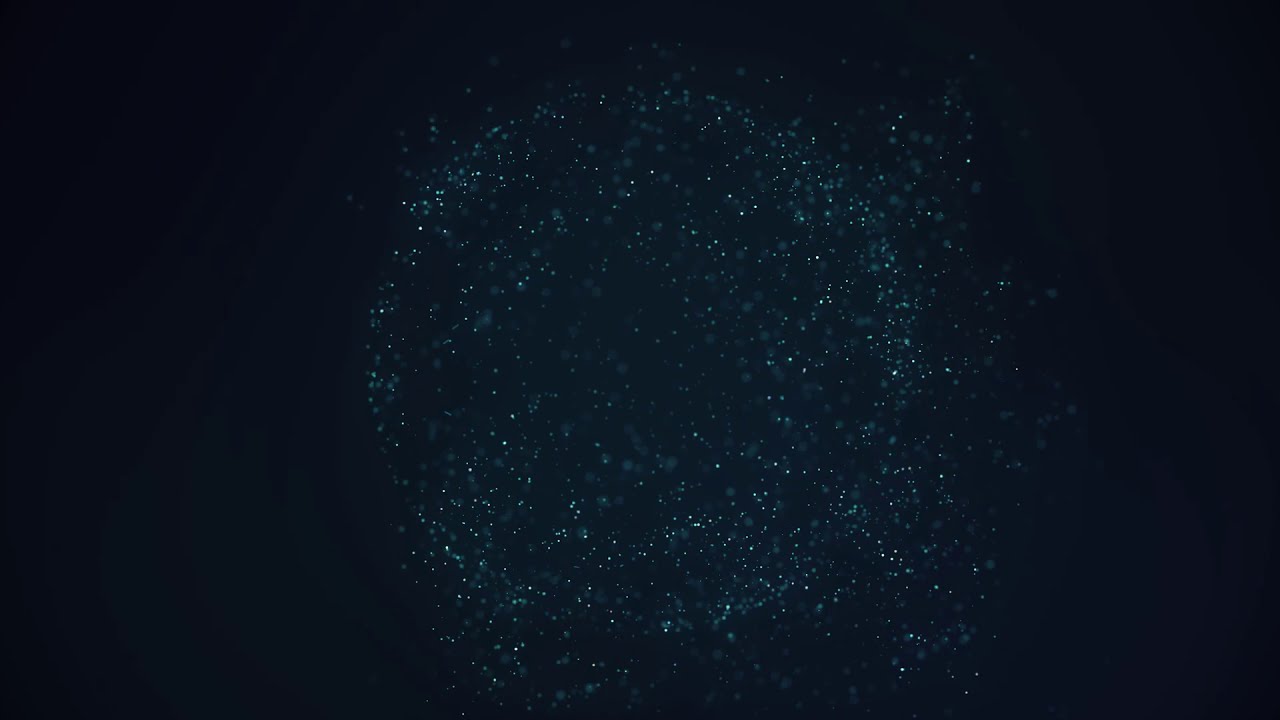 Animated Spherical Particles - Free Motion Graphics - YouTube