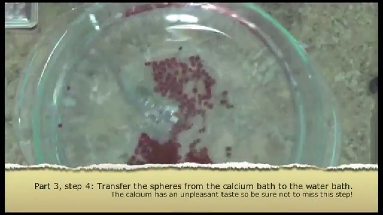 Basic Spherification - YouTube