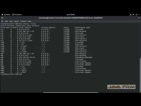 How to install SQL Server 2019 on CentOS 8 and connect from SQL Server ...