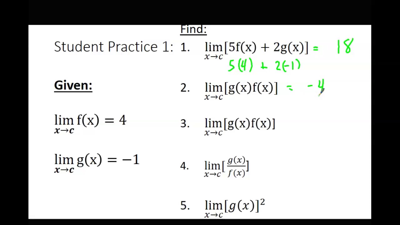 Calc Unit 3 Lesson 4 - YouTube