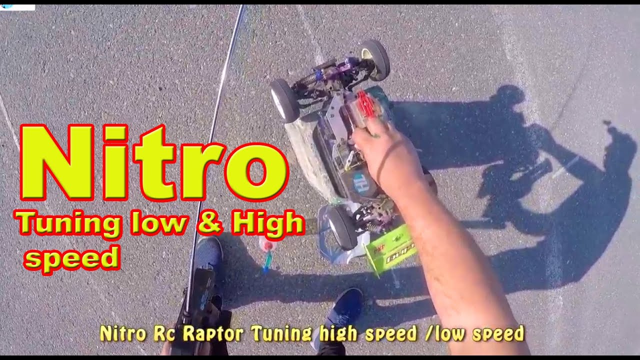 How to tune your Nitro Rc Car? low speed & high speed settings - YouTube