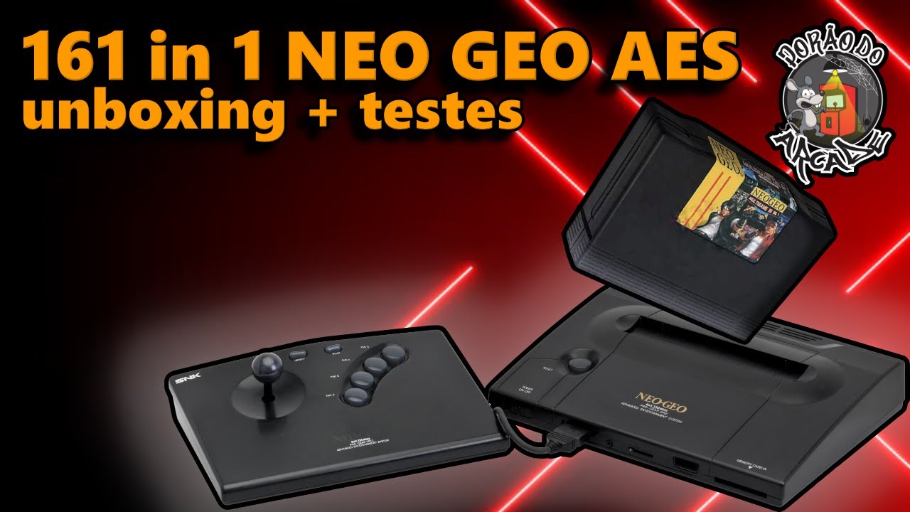 Será que Funciona? Testando o Cartucho 161 in 1 no Neo Geo AES! - YouTube