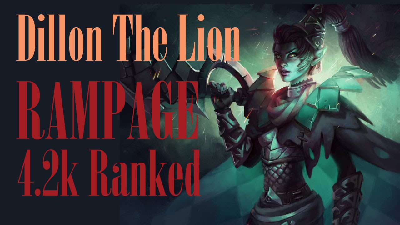 Dillon The Lion RAMPAGE Amanda Song - YouTube