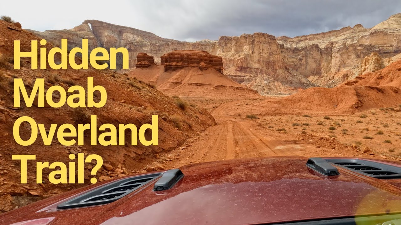 This Moab overland trail has a Hidden Gem on it. - YouTube