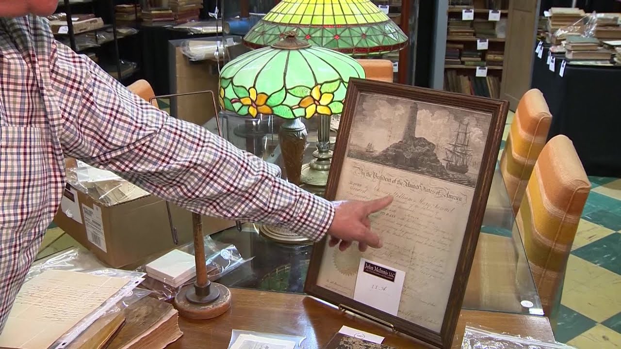 225-year-old John Adams-signed doc up for auction - YouTube