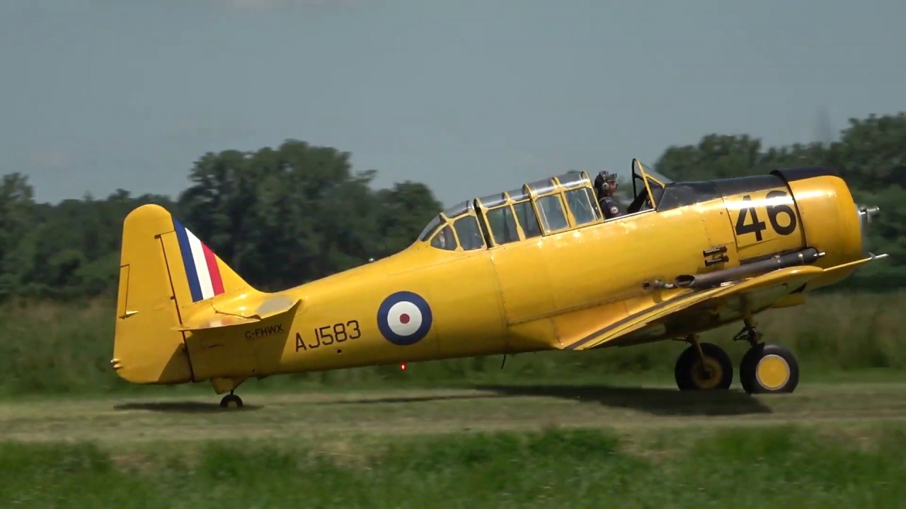 Canadian Harvard Aircraft Association 2020 promo - YouTube