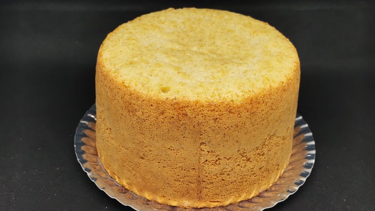 Bizcocho o pan de vanilla SIN HORNO receta fácil | Recetas Fáciles ...