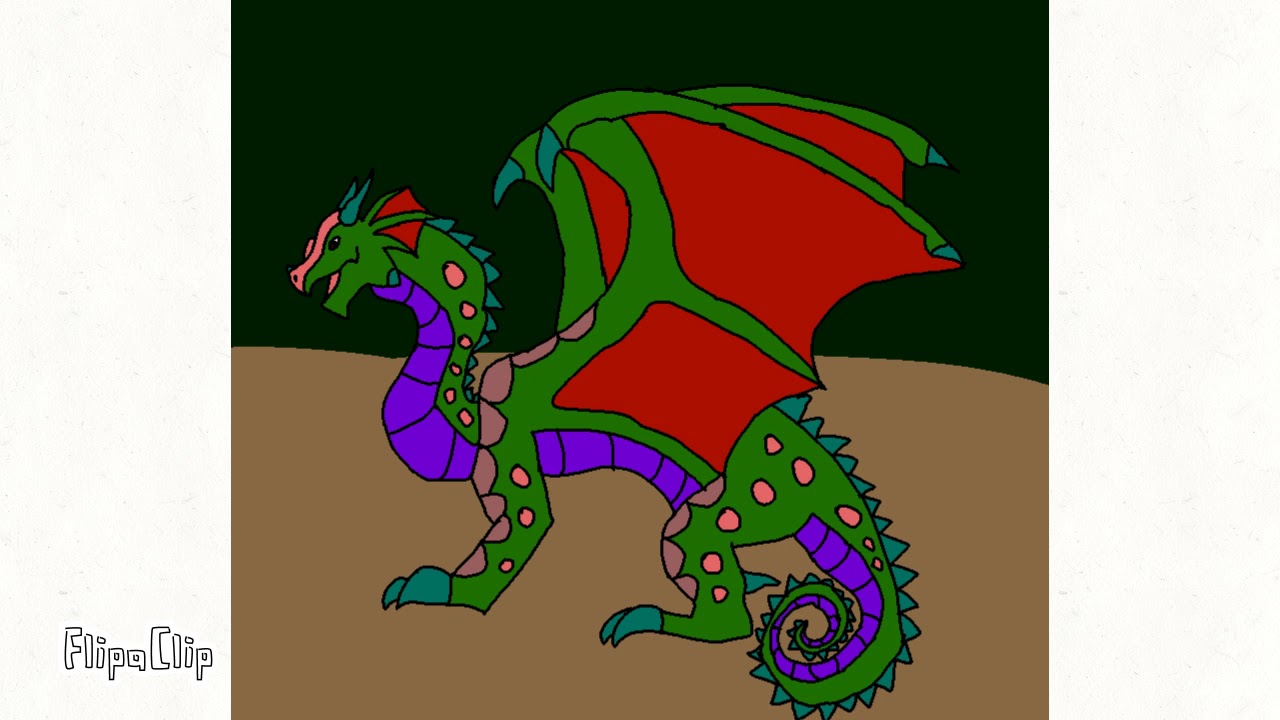 My drawing of a RainWing - YouTube