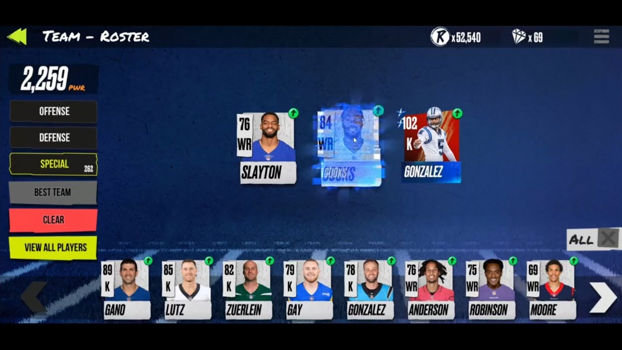 NFL RIVALS SELL EARNED CARDS USING BLUEPRINTS!! - YouTube