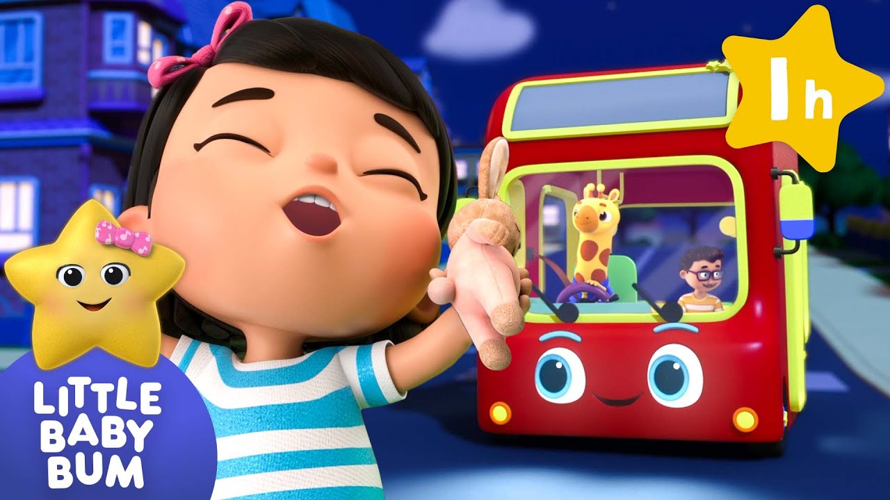 Wheels on the Bus Sleepy Time | Little Baby Bum | Preschool Songs ...