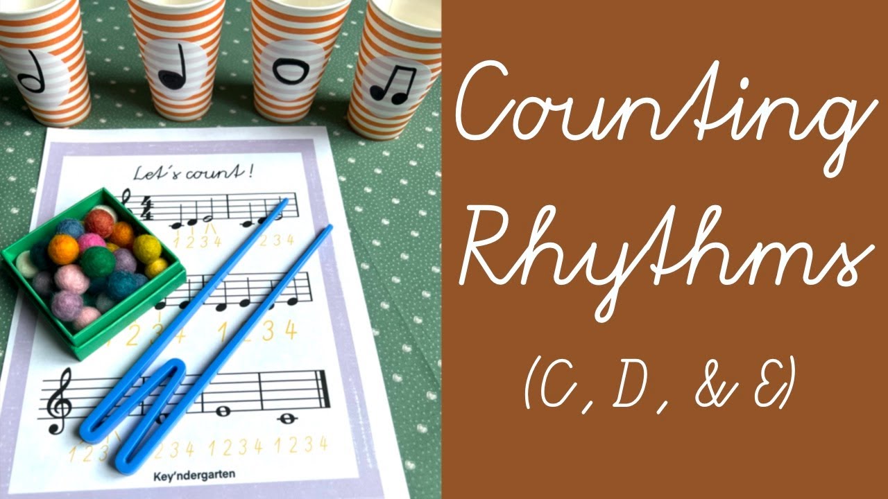 Piano Lesson 8 - Counting Rhythms ! - YouTube