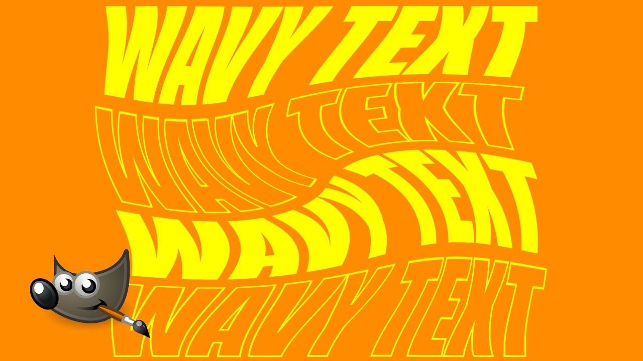 How To Create Wavy Text In GIMP Beginner Text Effects how-to-create-wavy-text-in-gimp-beginner-text-effects