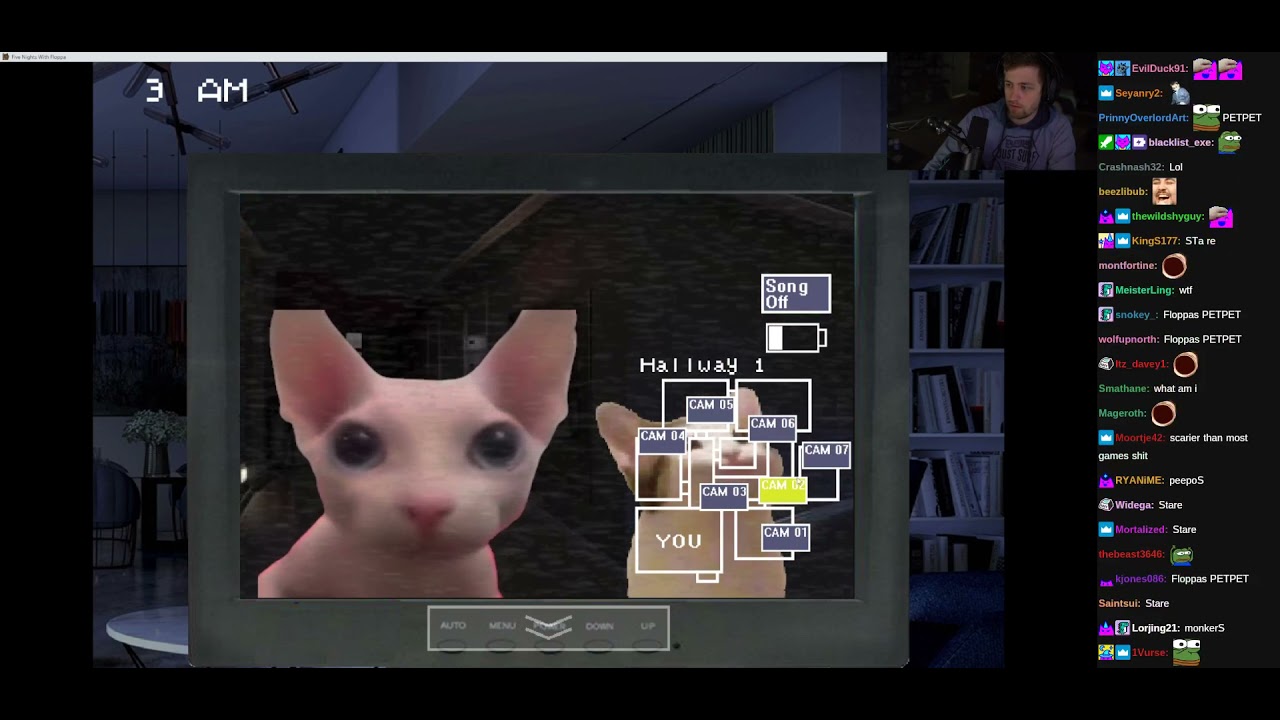 Five Nights With Floppa (horror) - (sodapoppin) - September 18, 2021 ...