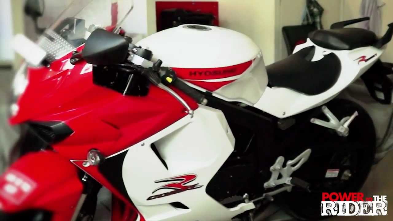 Hyosung GT250R PTR Walkaround - Power To The Rider - YouTube