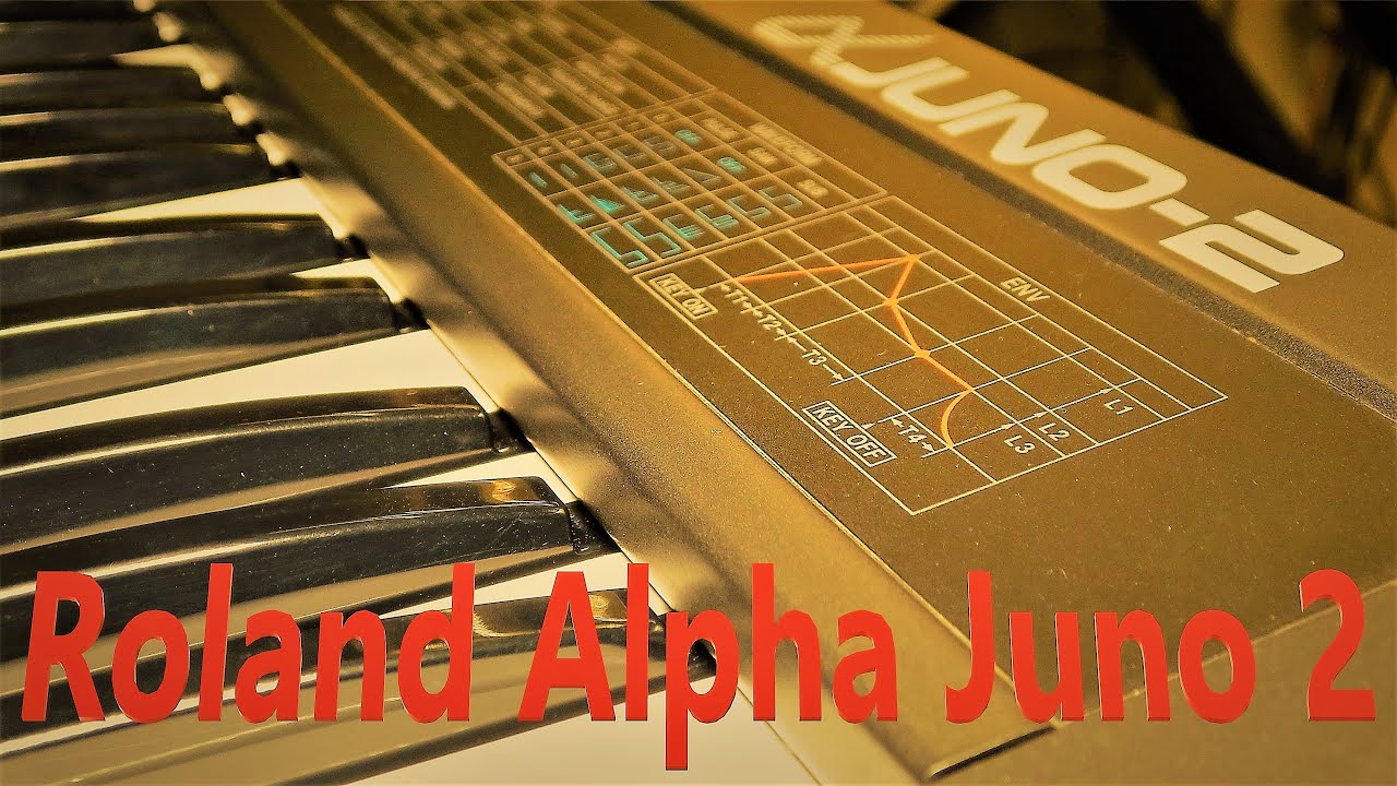 Roland Alpha Juno 2 - one song - one synth - YouTube
