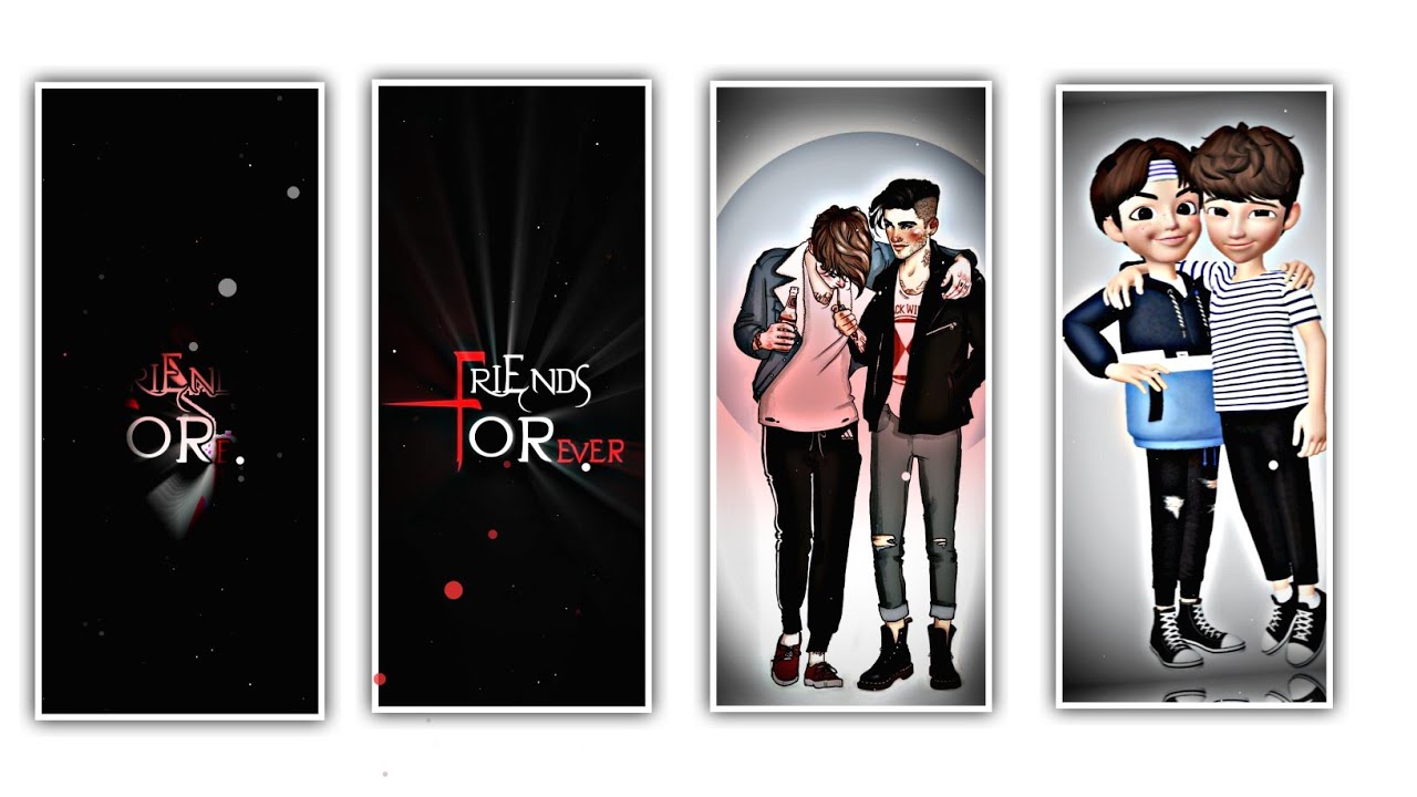 New Trending Friendship video editing in alight motion Best Friends ...