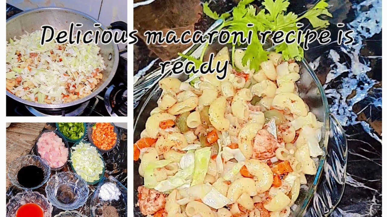 delicious macaroni recipes ready| spicy Macaroni| food time| snake time ...