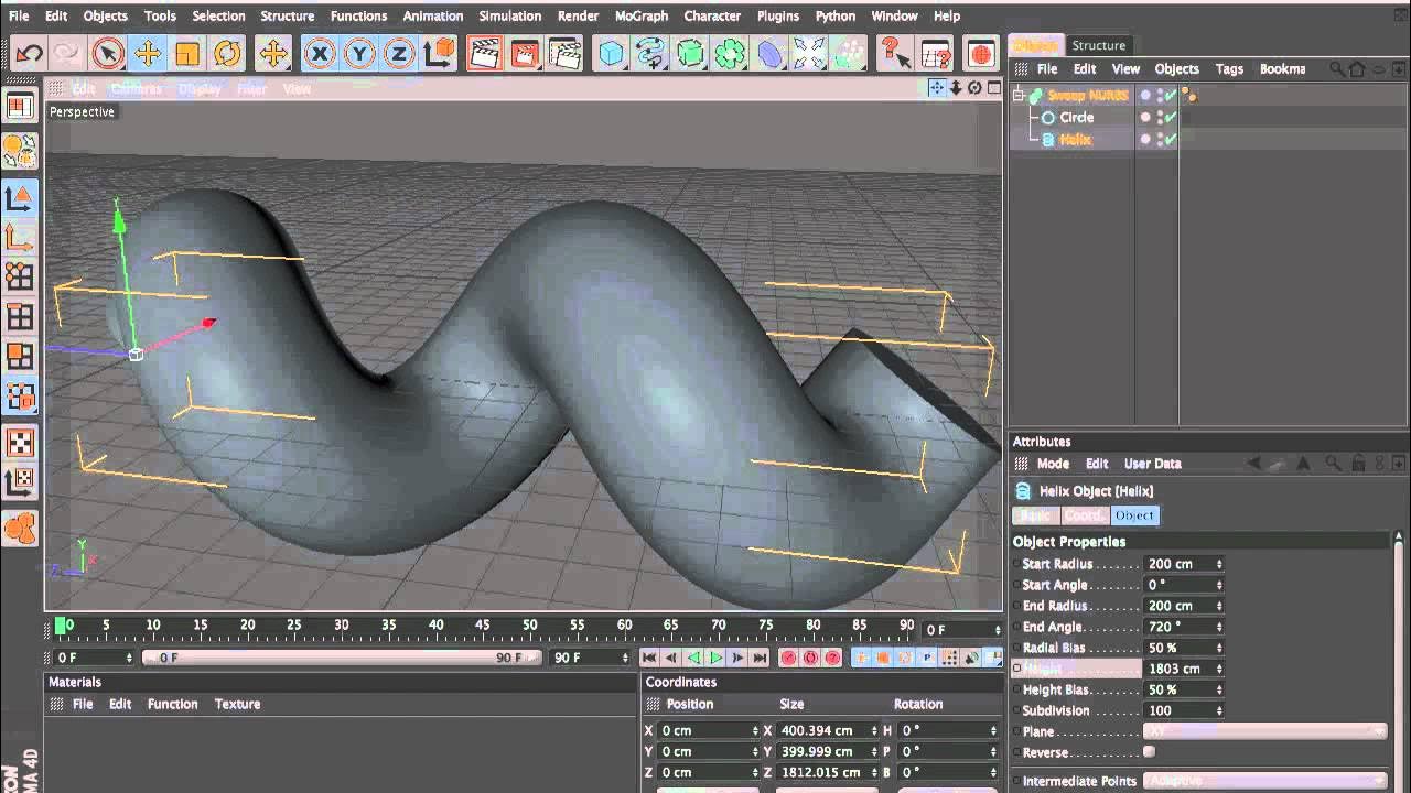 how to use splines in cinema 4D - YouTube
