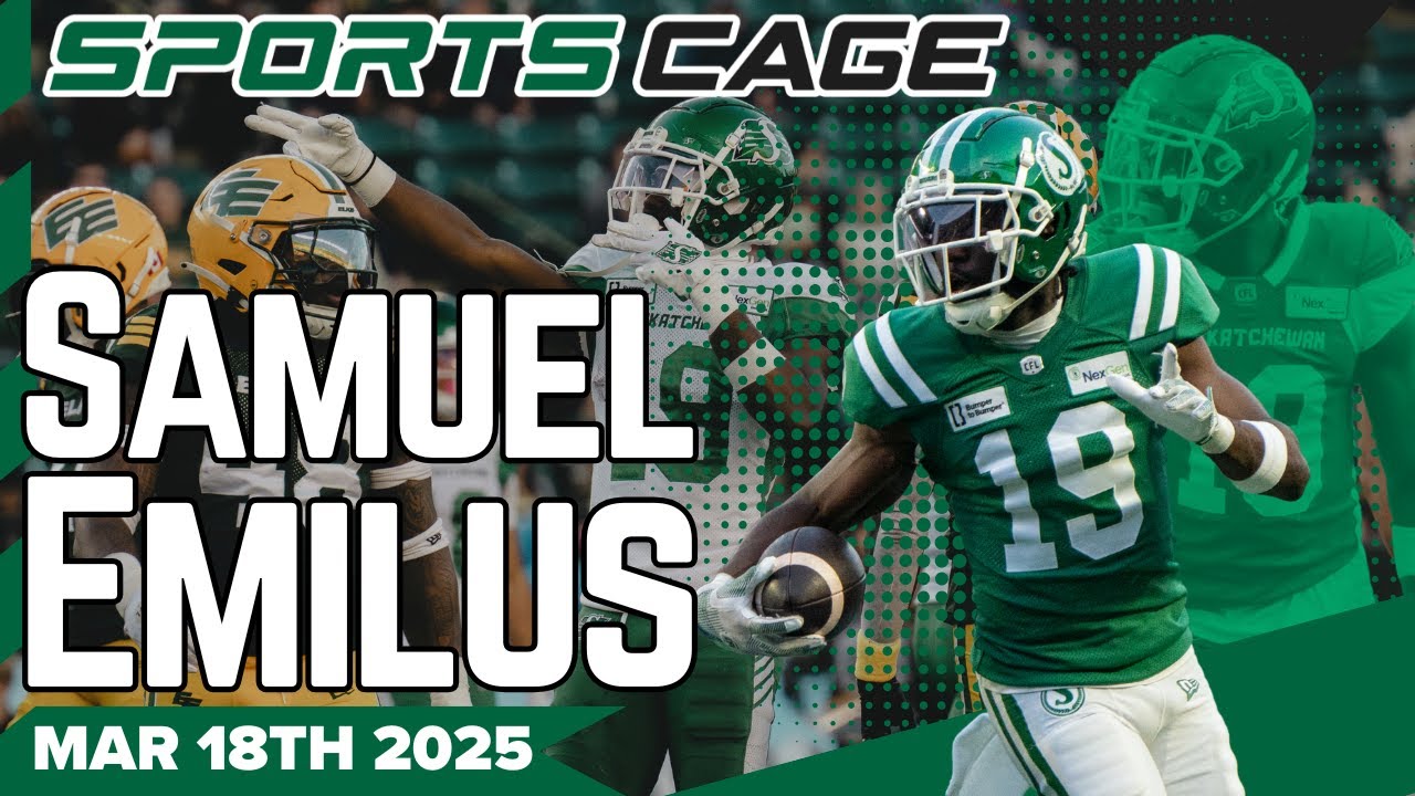 The SportsCage: Roughriders' Samuel Emilus - YouTube