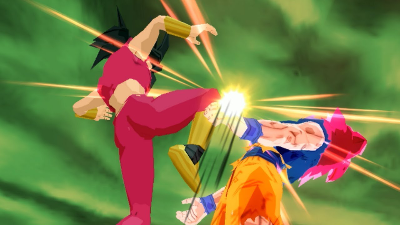 Caulifla and Kale Fusion | Goku SSJ God vs Kefla | DBZ Budokai ...