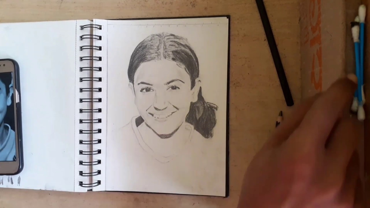 Drawing Anushka Sharma - YouTube