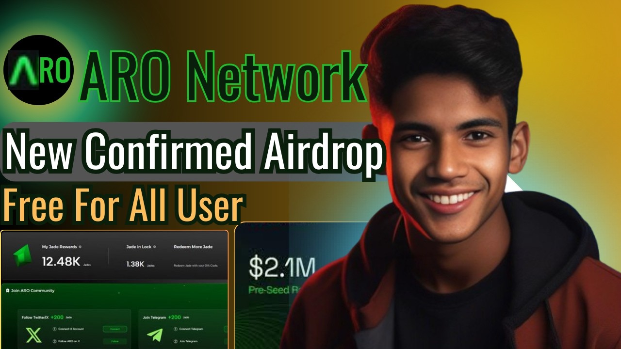 💸ARO Network New Airdrop Joining | Free Airdrop for Node Runner | Aro ...