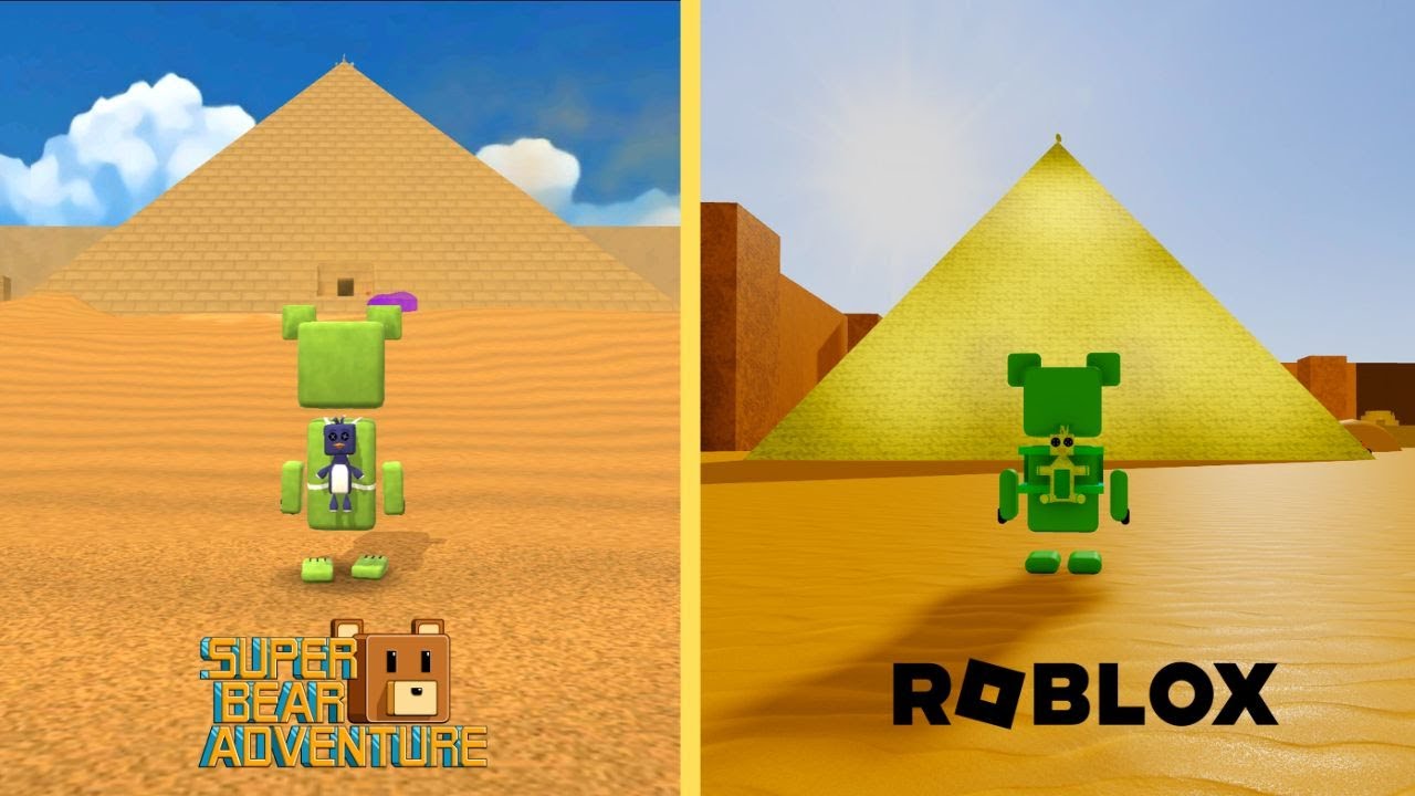 Super Bear Adventure Roblox - All Bears in Beemothep Desert - YouTube