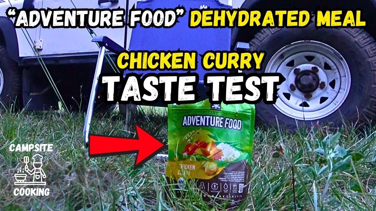 DEHYDRATED MEAL Chicken Curry + Emergency Meal from the Landy # ...