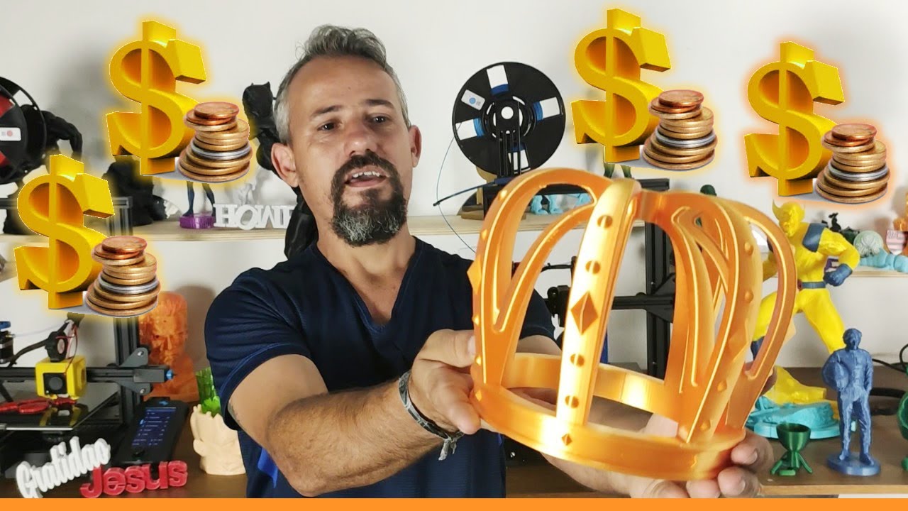 o que vender para ganhar dinheiro com impressão 3d - YouTube