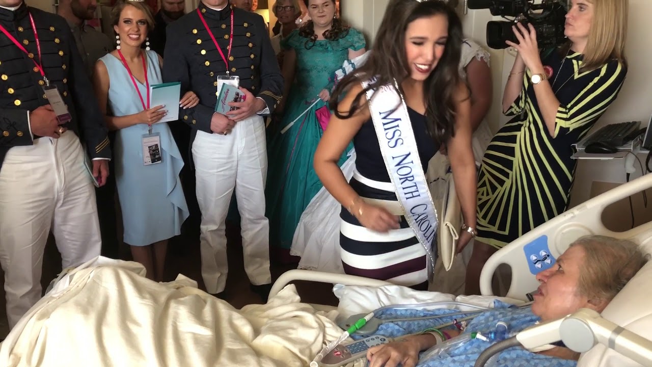 Miss North Carolina Victoria Huggins visits New Hanover Regional ...