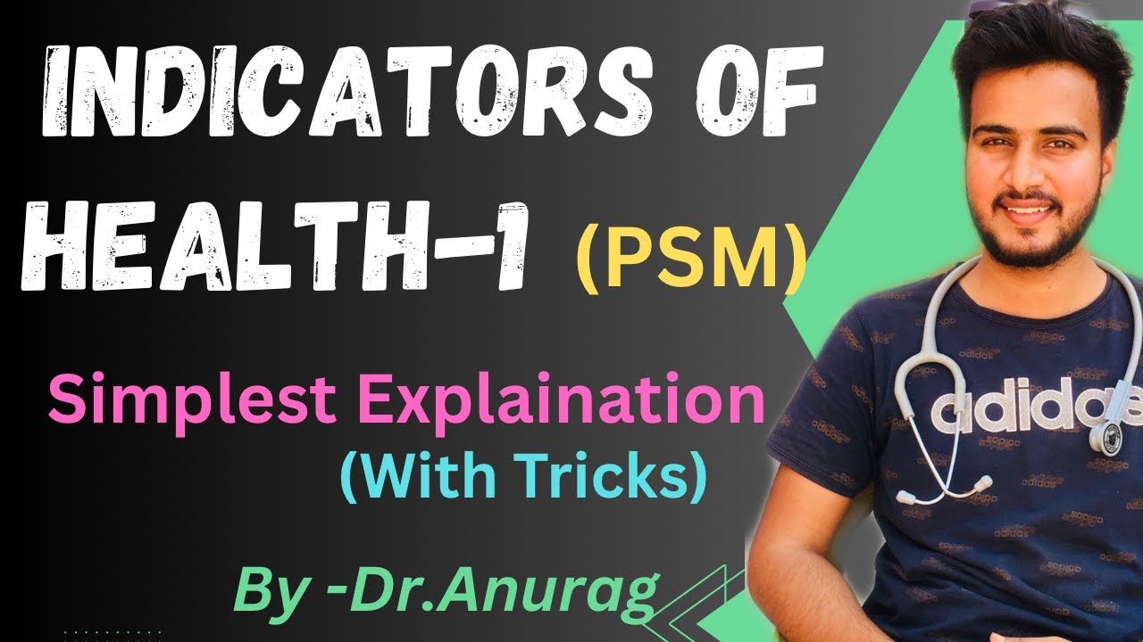 Indicators Of Health//Psm Lectures//Community Medicine - YouTube