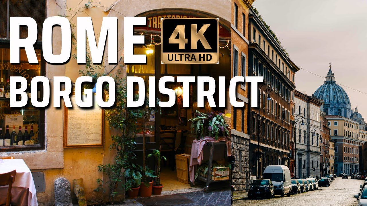 Rome Italy - Unlocking the Secrets of Rome's Borgo District - YouTube