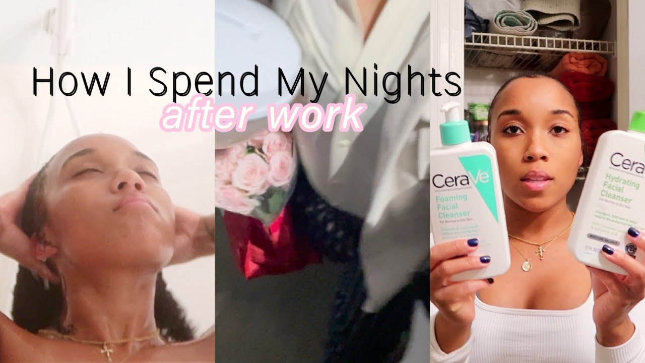 Typical Night Routine 2023 shower, skincare, workout routine ...