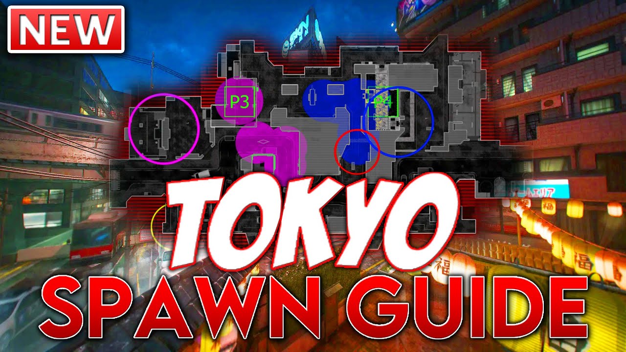 The Ultimate TOKYO Hardpoint Spawn Guide for MW3 Ranked Play! - YouTube