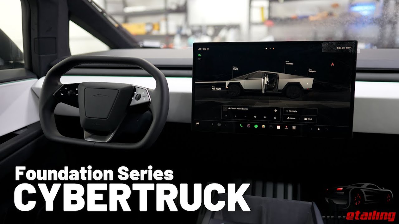 Cybertruck Foundation Series - Interior Walk Around - YouTube