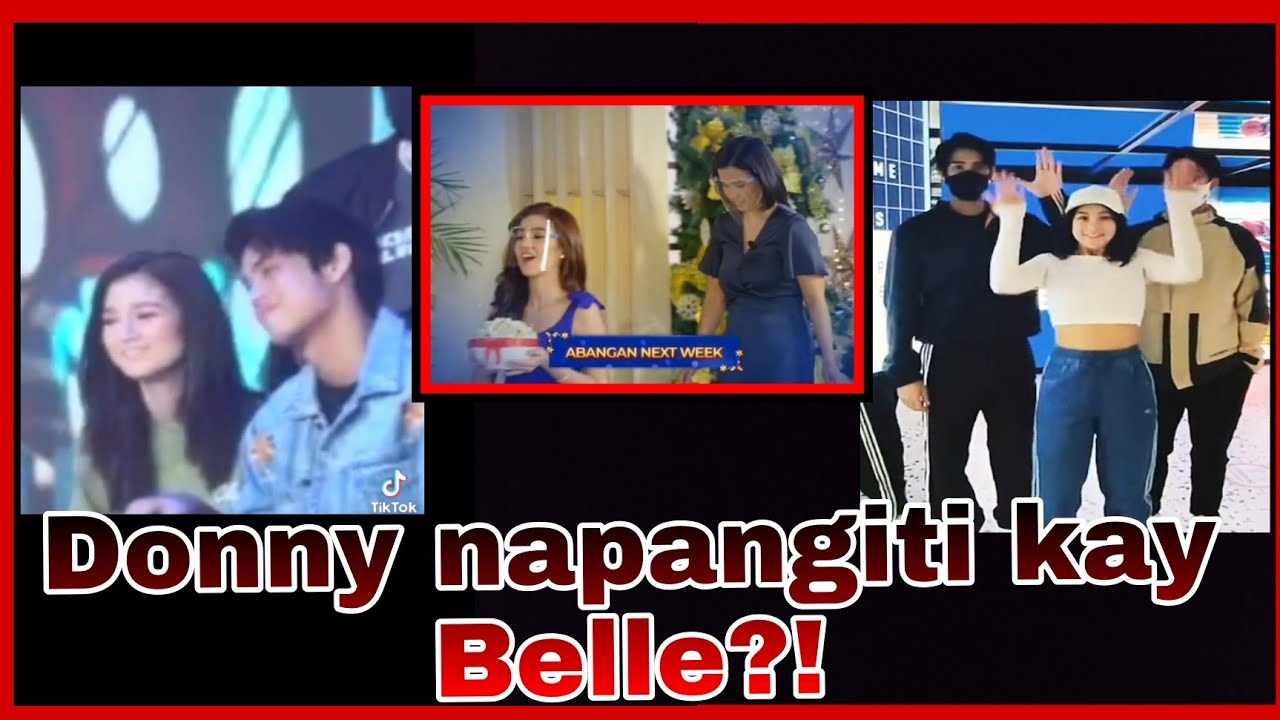 Donny napangiti kay Belle?! |🖤 DonBelle Familia♥️ - YouTube