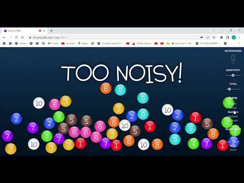 Bouncy Balls Sounds, no sound