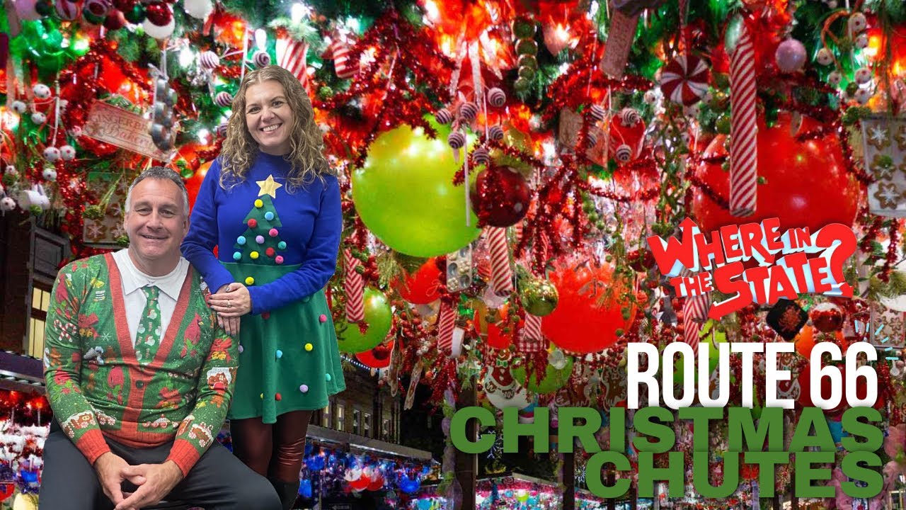 Sapulpa's Route 66 Christmas Chutes - YouTube