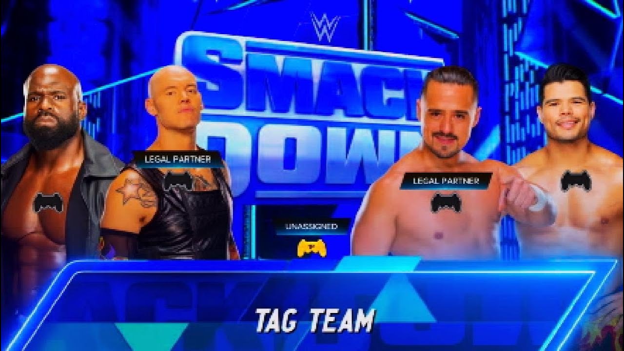 WWE 2K24 SMACKDOWN UNIVERSE MODE MATCH 22 WALKTHROUGH GAMEPLAY PART 22 ...