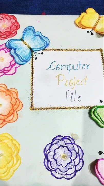 Computer project file# Ms access#database#project# short video - YouTube
