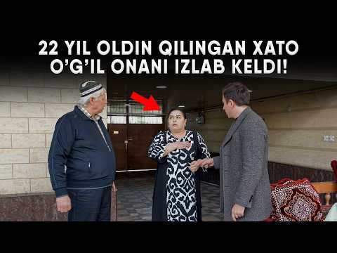 22 YIL OLDIN QILINGAN XATO, O'G'IL ONANI IZLAB KELDI