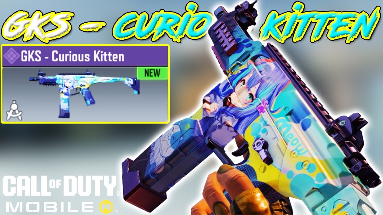 *FREE* GKS CURIOUS KITTEN GAMEPLAY in COD MOBILE | SEASON 3 CODM - YouTube